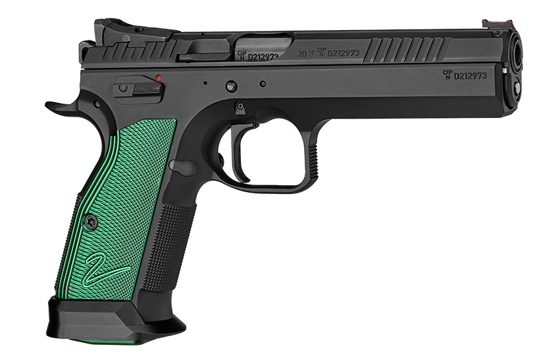 Pistol CZ Tactical Sports 2, 9 mm, Racing Green – Sportec