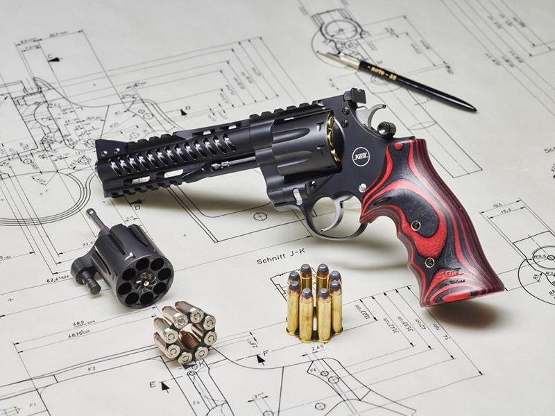 Revolver Korth NXS, 6", .357 Magnum, 8 skott – Sportec